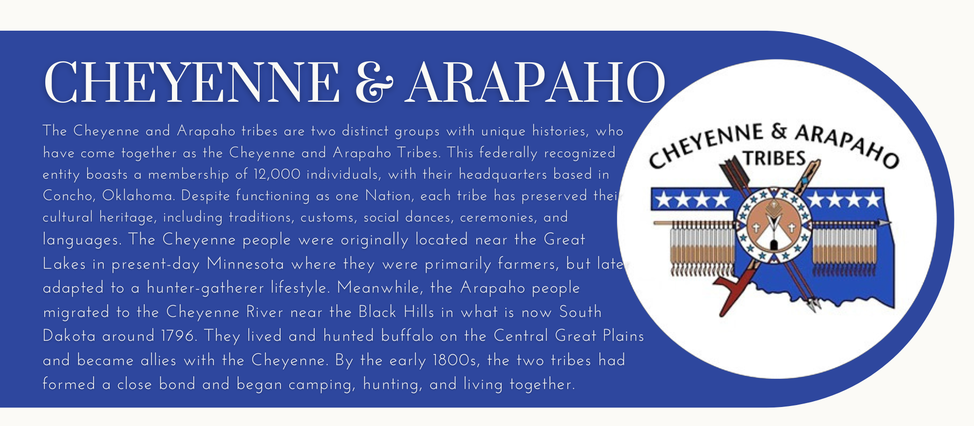Cheyenne & Arapaho – Red Earth